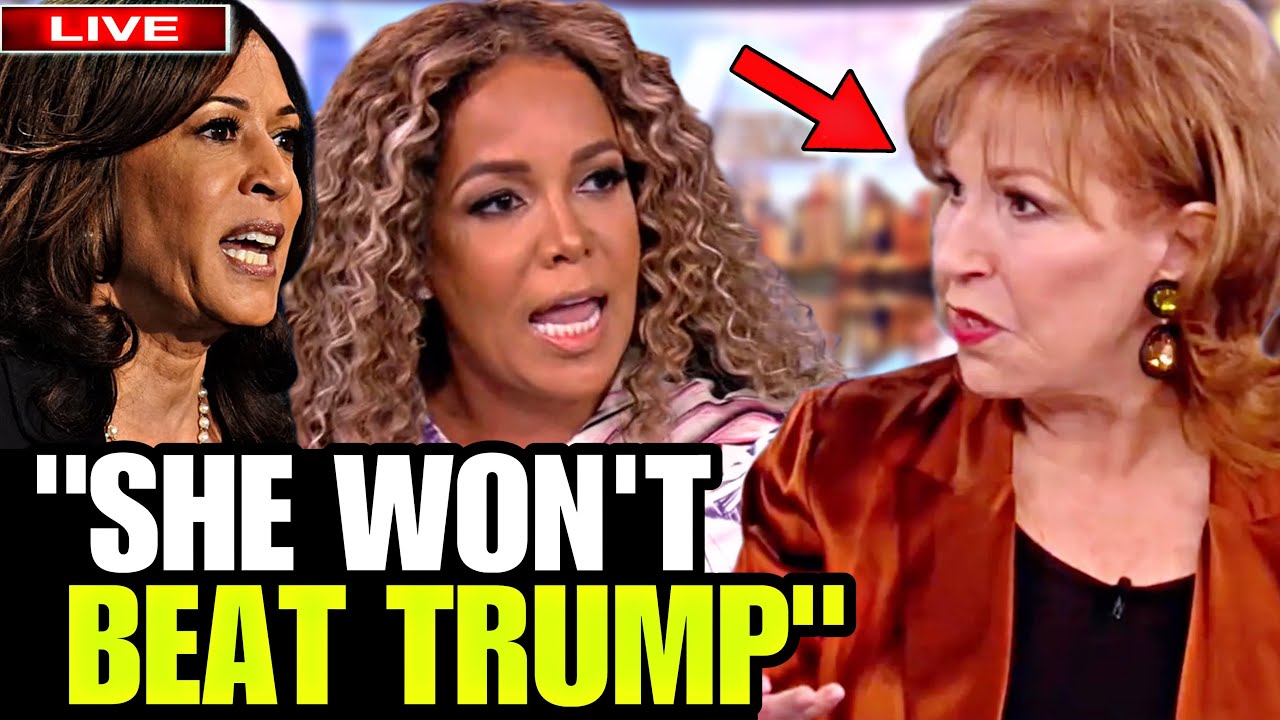 Kamala Harris RUSHES OFF SET CRYING After View Host Joy Behar Said ...