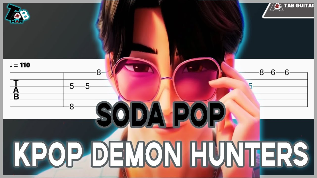 Soda Pop - KPop Demon Hunters Guitar Tab (Simple) - YouTube