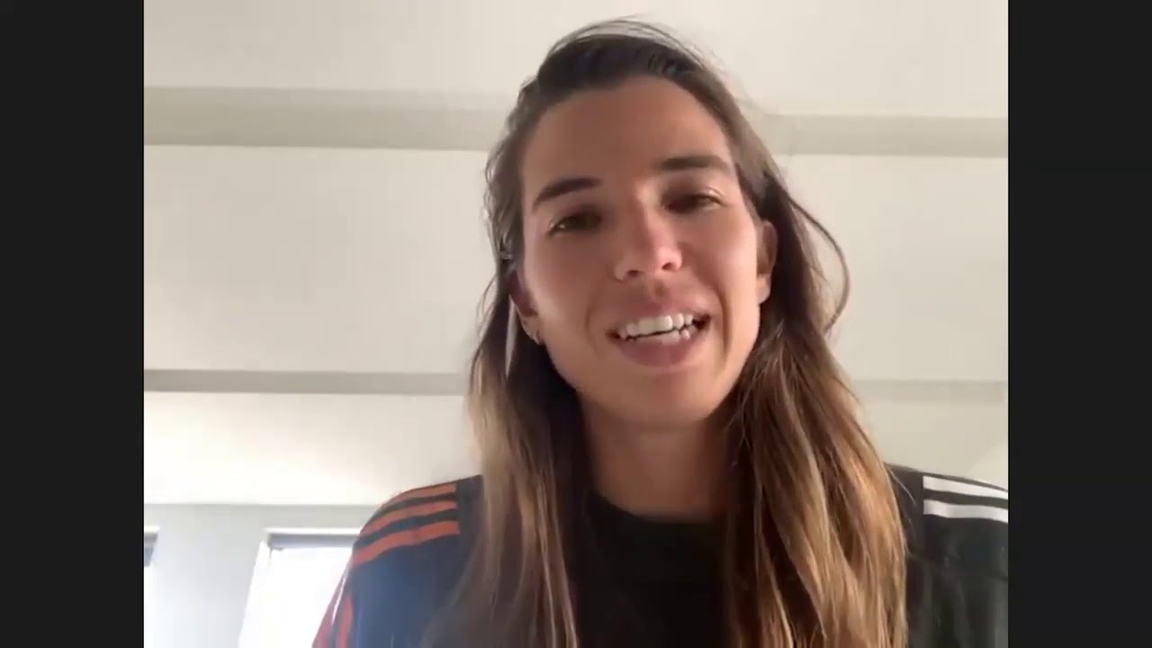 Tobin Heath speaks about playing at Old Trafford and her faith - YouTube