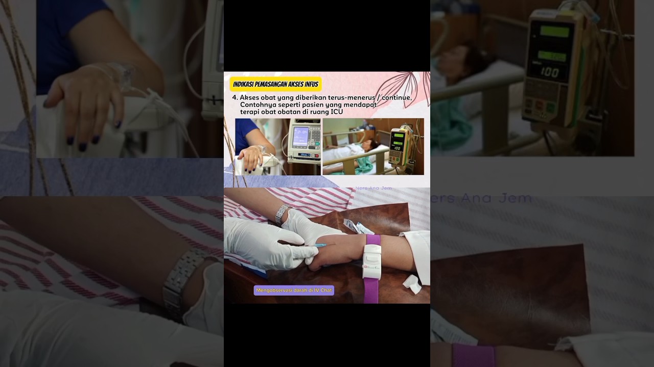 Kenapa harus pasang infus ? #infokesehatanidn - YouTube