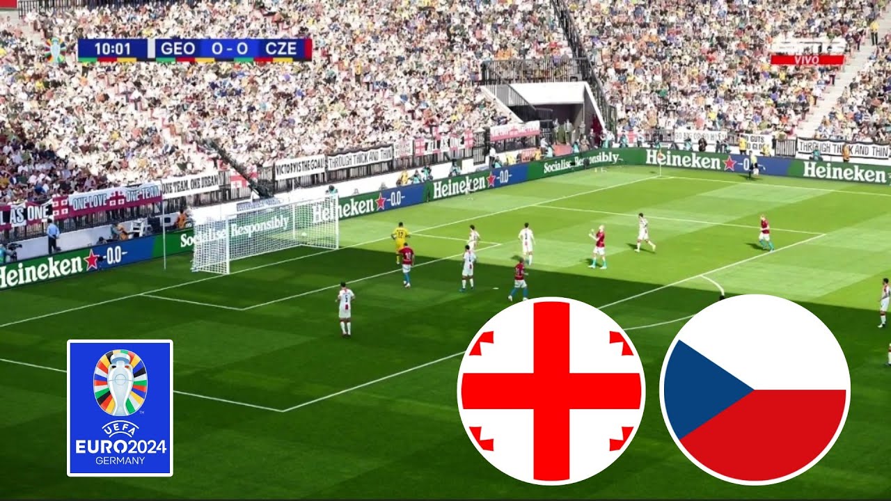 🔴Georgia vs Czech Republic LIVE | UEFA EURO 2024 | Match Live Now - YouTube