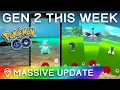 POKÉMON GO GEN 2 UPDATE RELEASE - NEW POKÉMON COMING TO POKÉMON GO : r ...