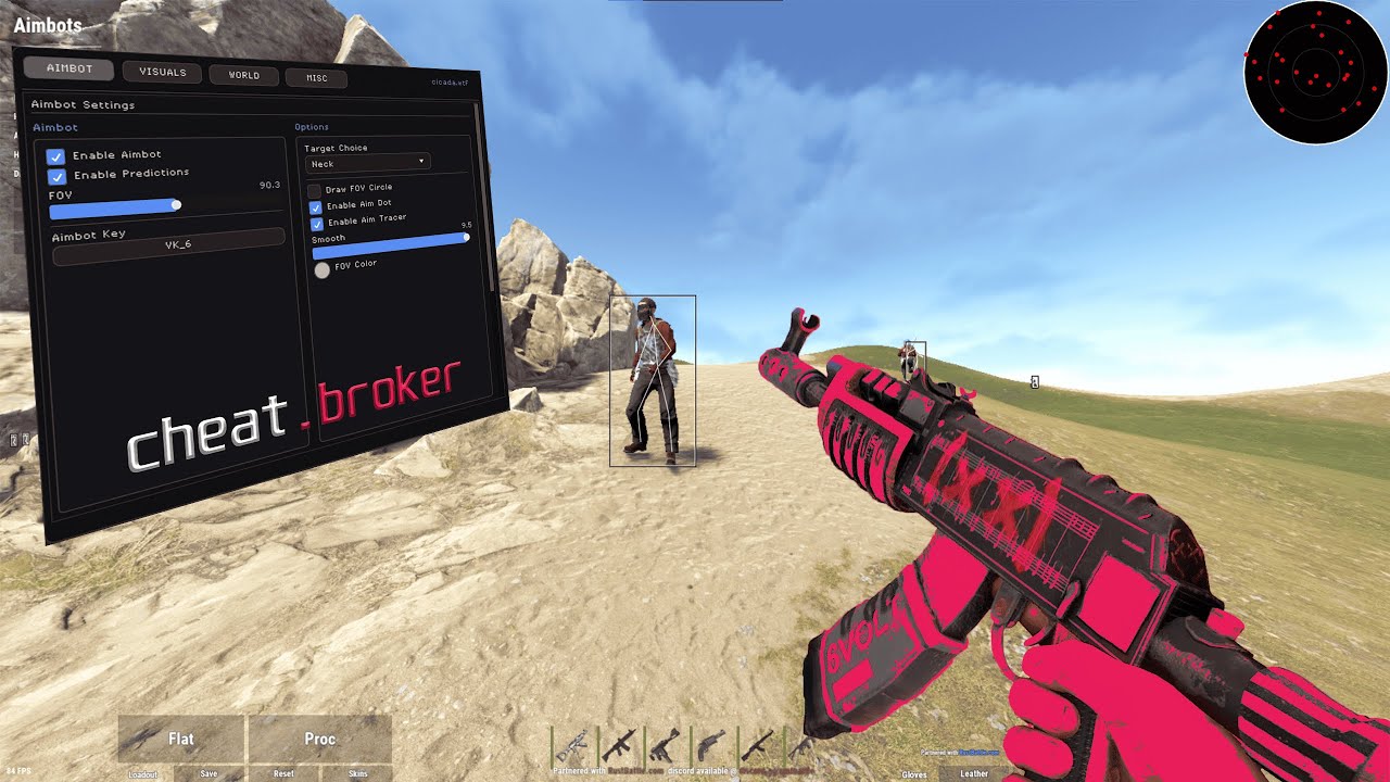 LEGIT CHEAT FOR RUST - CICADA RUST SHOWCASE - YouTube