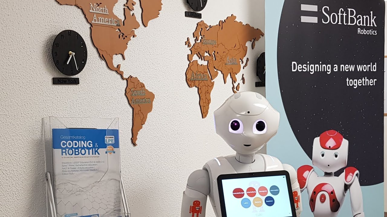 Project H.E.A.R.T. Robot YUKI goes live - YouTube