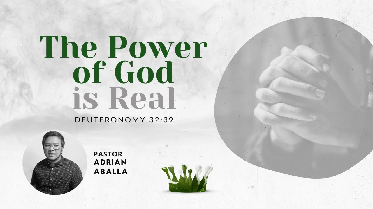 The Power of God is Real | Pastor Adrian Aballa - YouTube