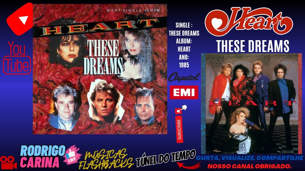 Heart - These Dreams - YouTube