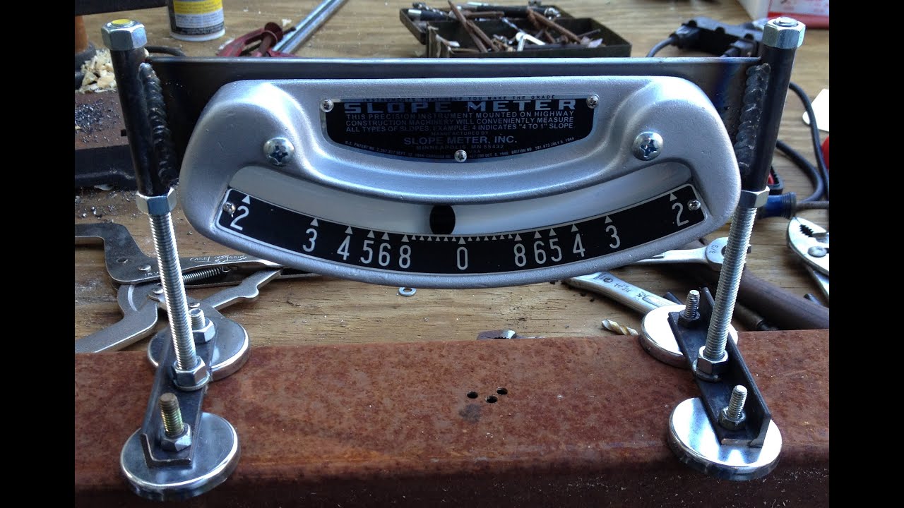 Slope Meter Mount - YouTube