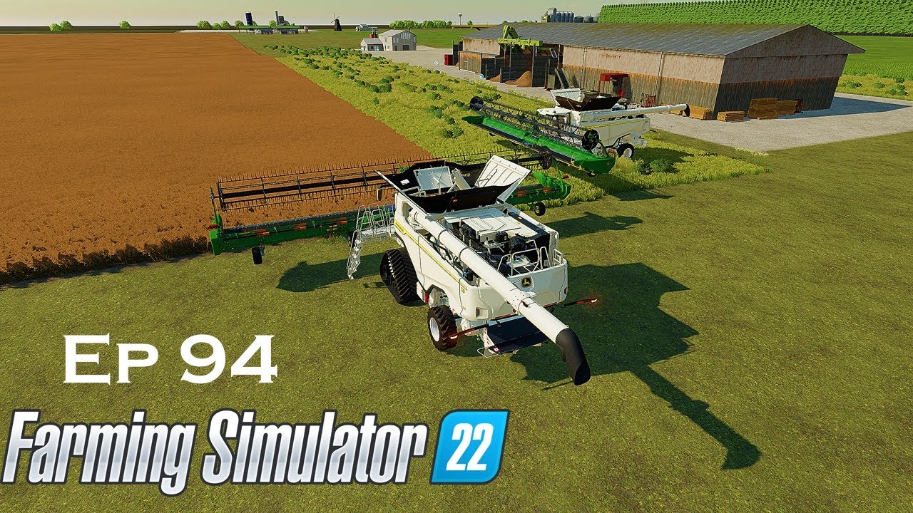 farming Simulator 22 fs22 timelapse Ep #94 big flats Texas fs22 Mods ...