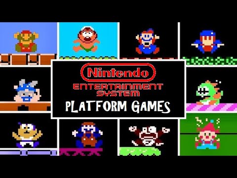 Over 50 Nintendo NES Platformers In Under 30 Minutes - YouTube