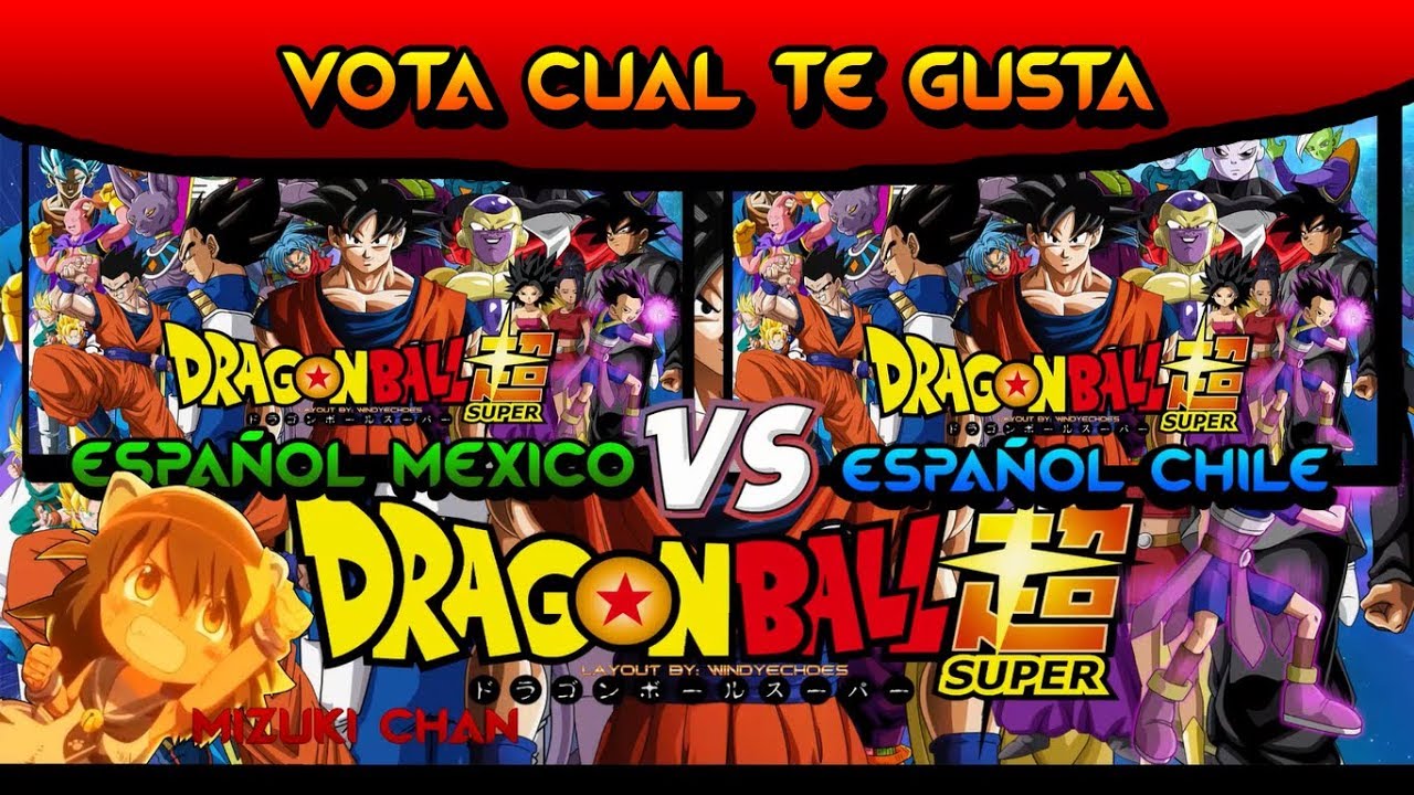 Dragon Ball Super Opening 2 Espñaol Mexico Vs Español Chile - YouTube