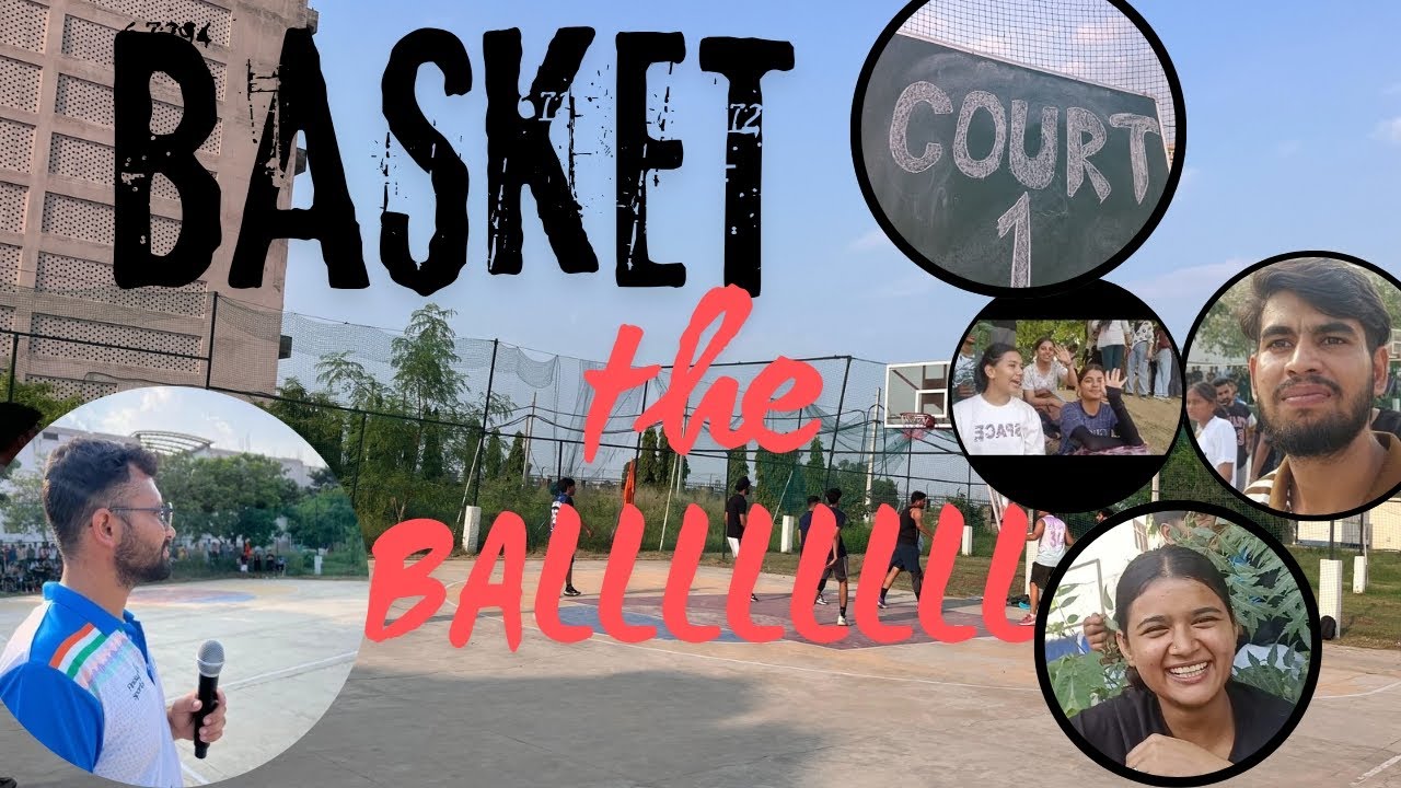 INTER DEPARTMENT TOURNAMENT OF BASKETBALL DAY-1 in DAV UNIVERSITY ...