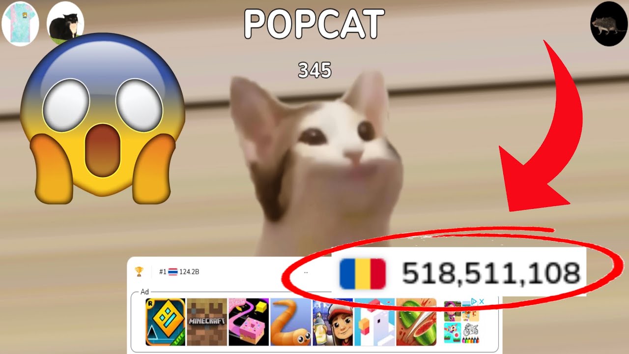 How to change your country flag on popcat! - YouTube