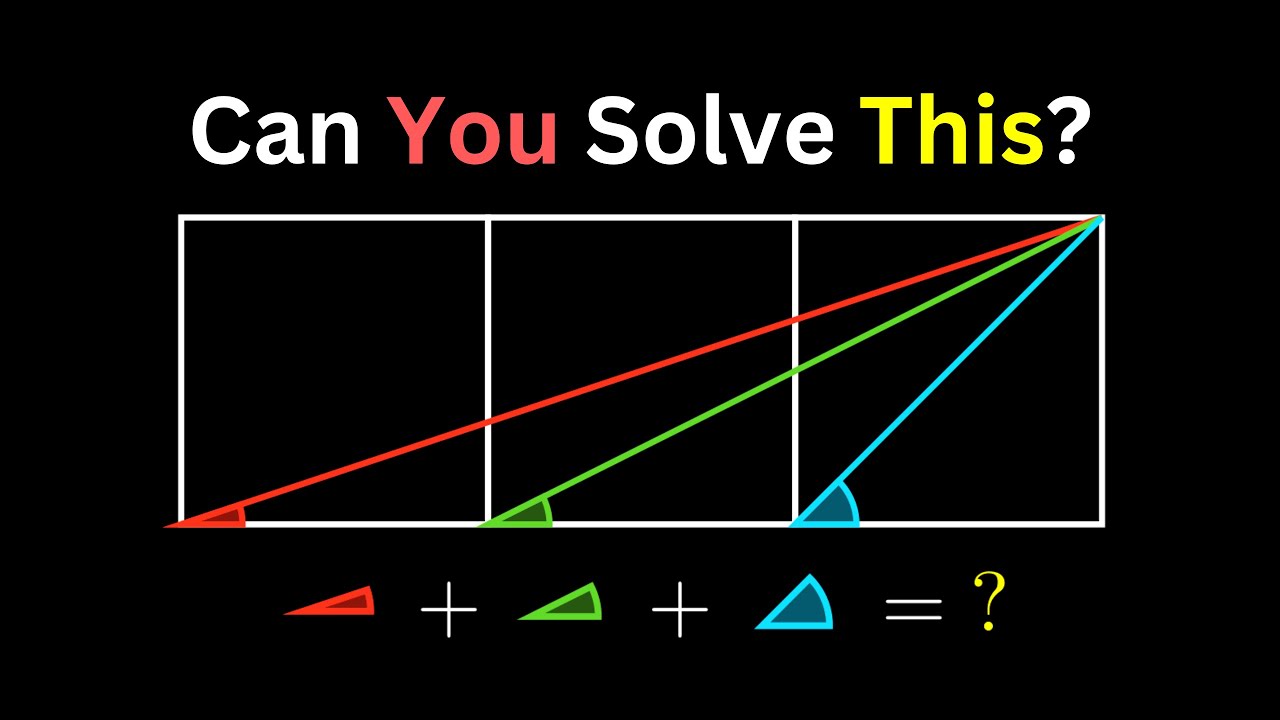 Simple Geometry Stumps Almost Everyone - YouTube