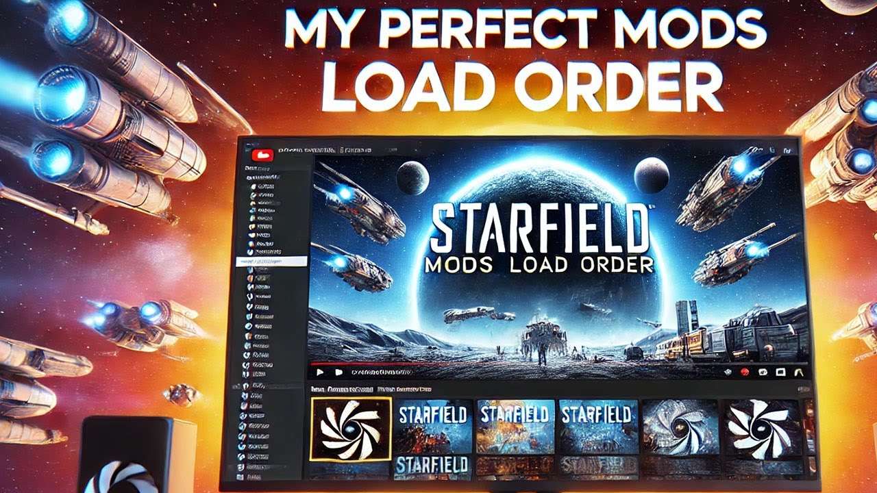 Starfield Mods Setup: My Perfect Load Order - YouTube