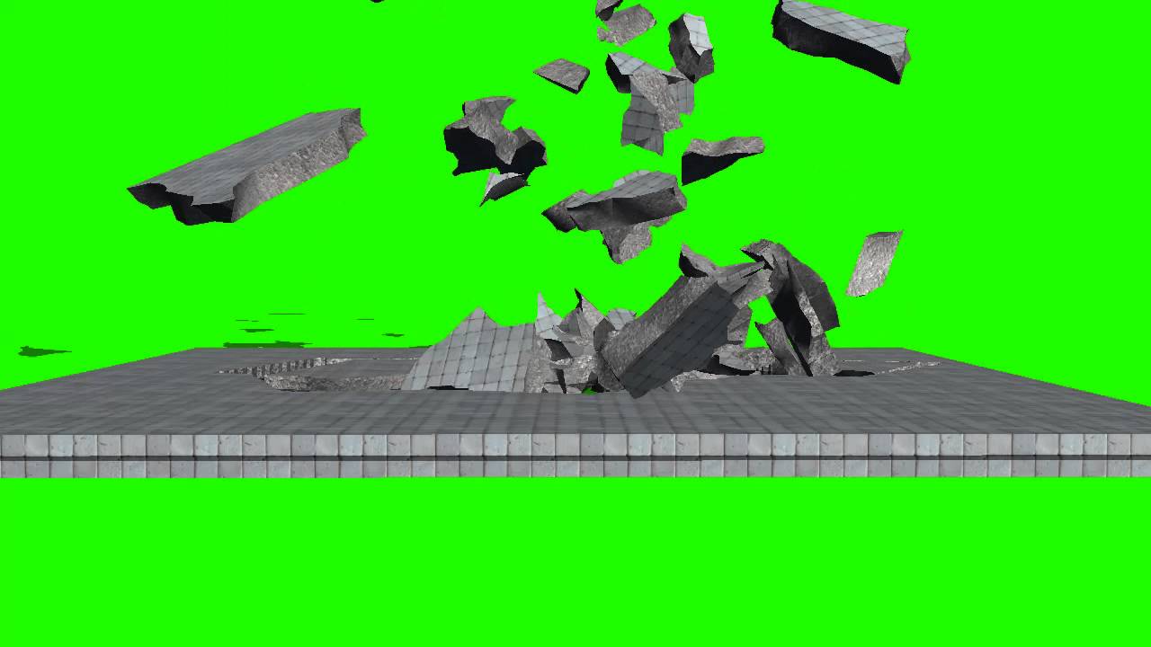 Green screen brick floor 3 - YouTube