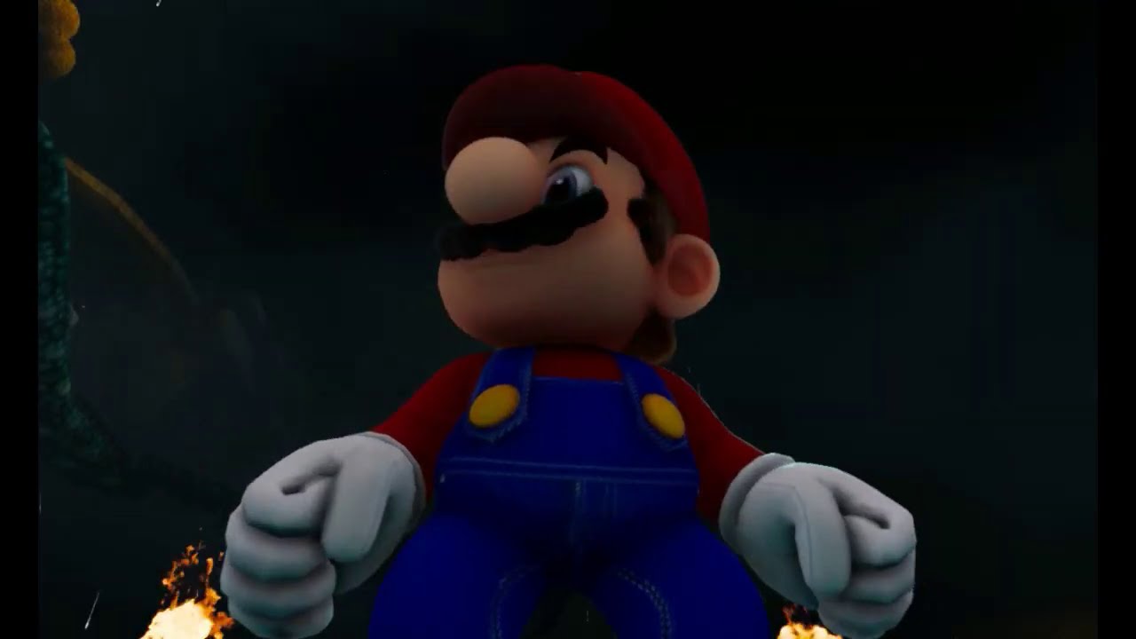 Super Mario 64: Unreal Engine 4 ReMake [PC] Bowser's Castle Gameplay ...