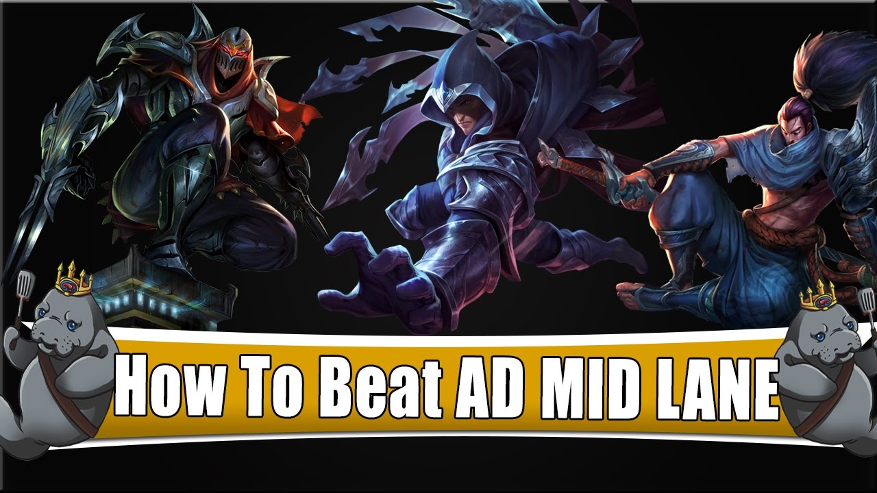 How To Beat AD MID LANE - League Of Legends - YouTube