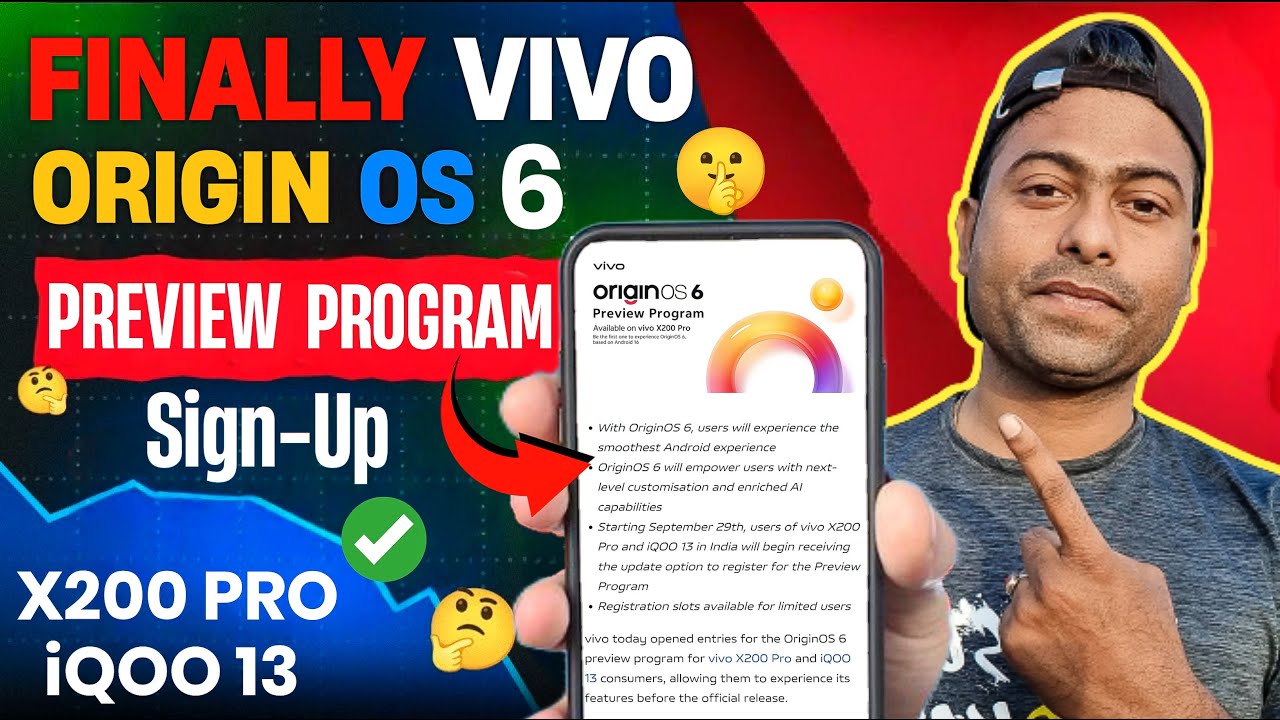 🚀Finally VIVO Origin OS 6 Preview Registration Sign-up Complete | Vivo ...