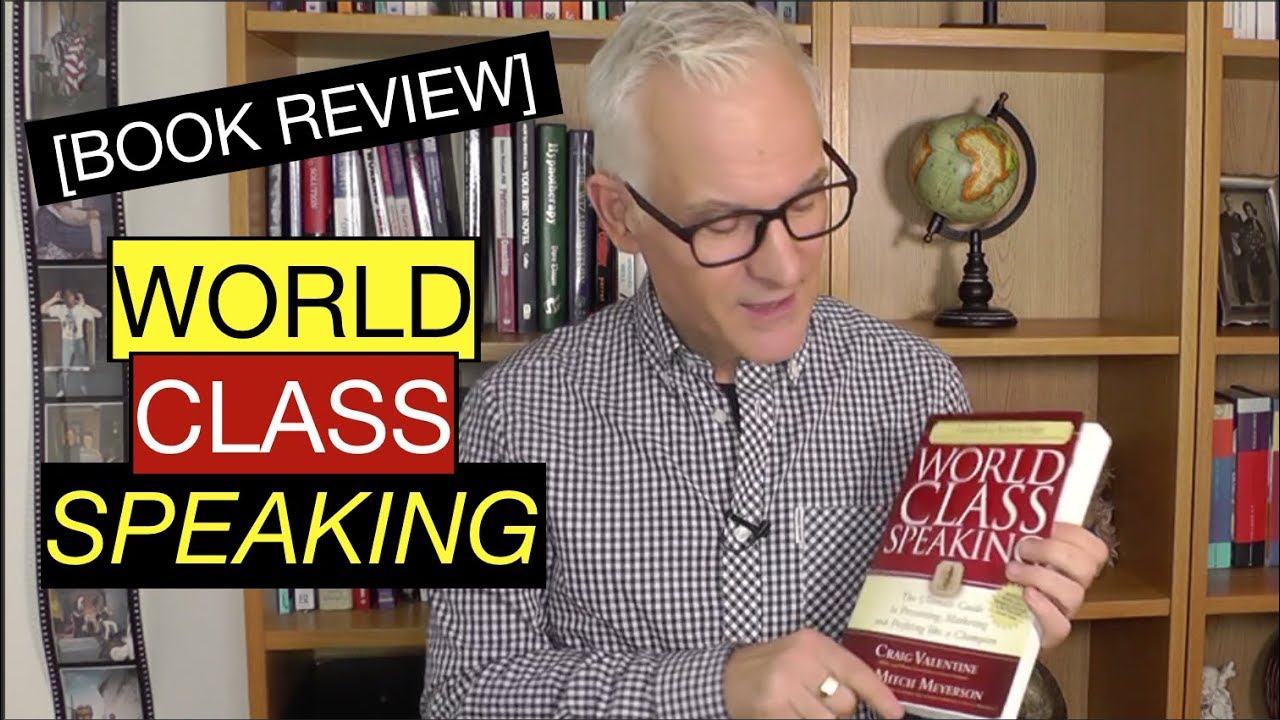 World Class Speaking [Book Review] - YouTube