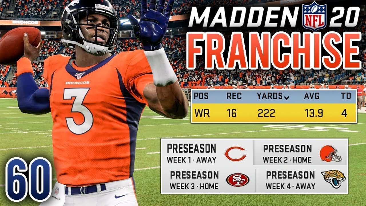 Year 4 Preseason Highlights & Breakout Players - Madden 20 Broncos ...