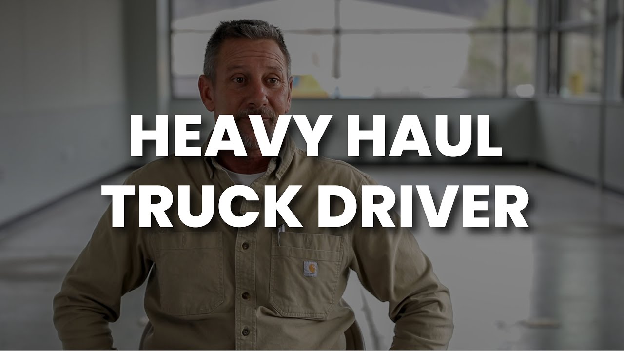 TRAILER: Career as a Heavy Haul Truck Driver - YouTube
