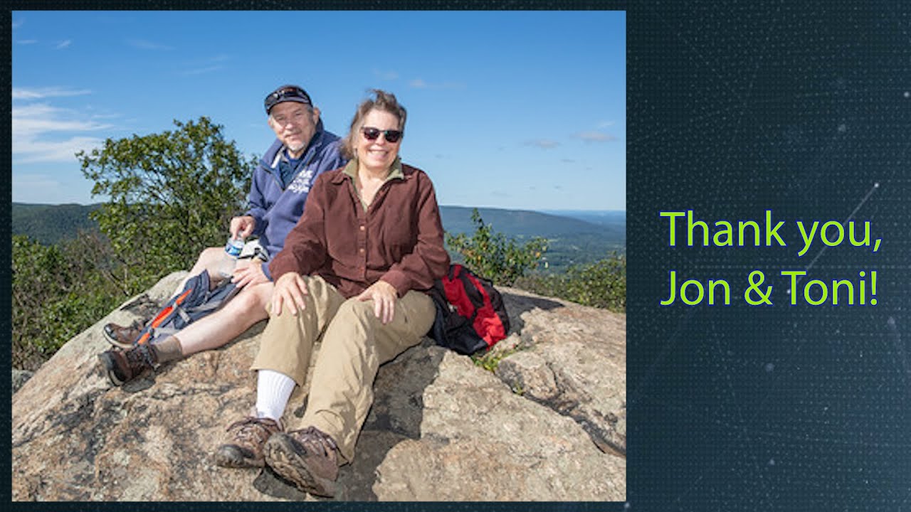 Thank you, Jon and Toni! - YouTube