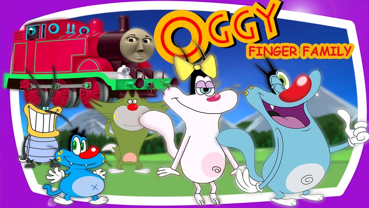 Finger Family Oggy and Thomas Song - YouTube