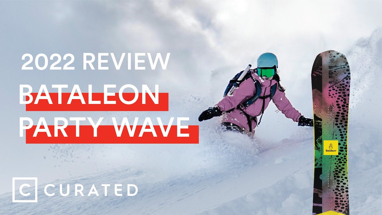 2022 Bataleon Party Wave Snowboard Review | Curated - YouTube
