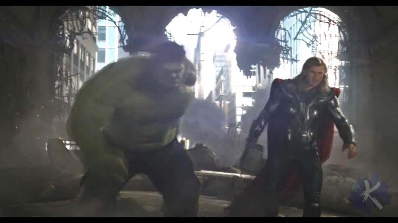 Thor vs Hulk [HD] - YouTube