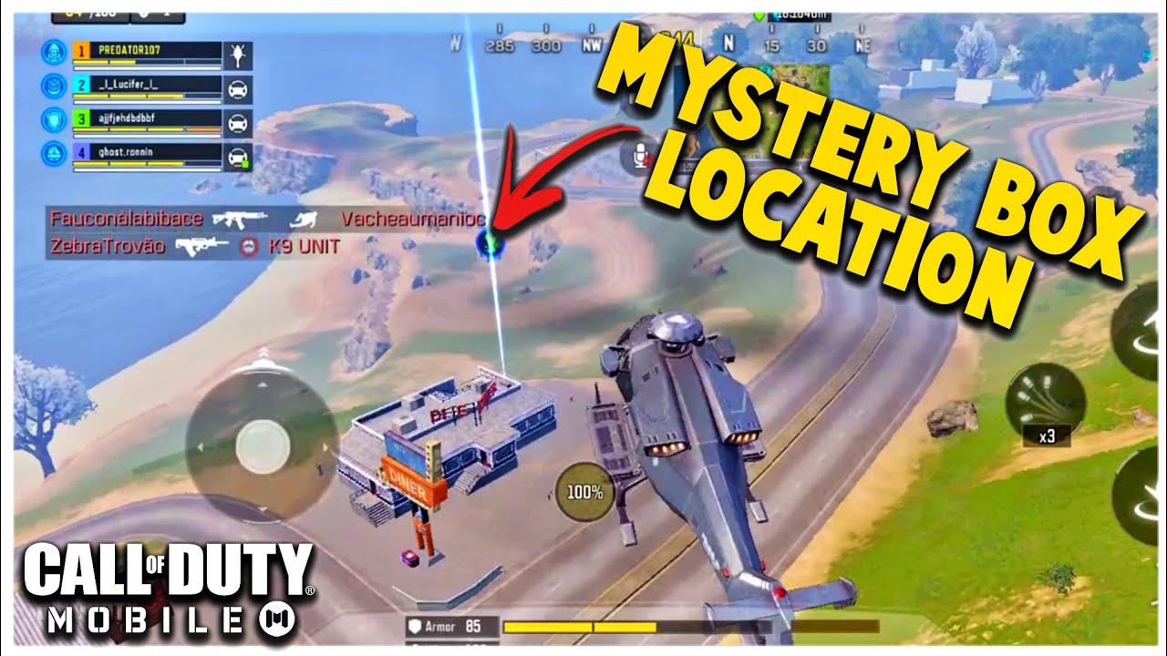CODM ! Mystery Box Location in Blackout map in codm ! - YouTube
