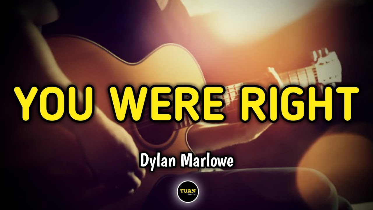 Dylan Marlowe - You Were Right ( Nat's Song ) Karaoke Version - YouTube