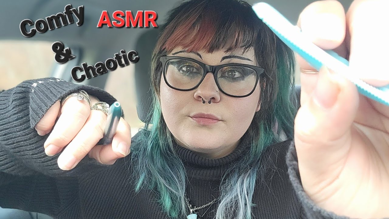 Comfy & Chaotic ASMR 🌞🥶 Touching, Saying Names, Lice Check, Ring Sounds ...