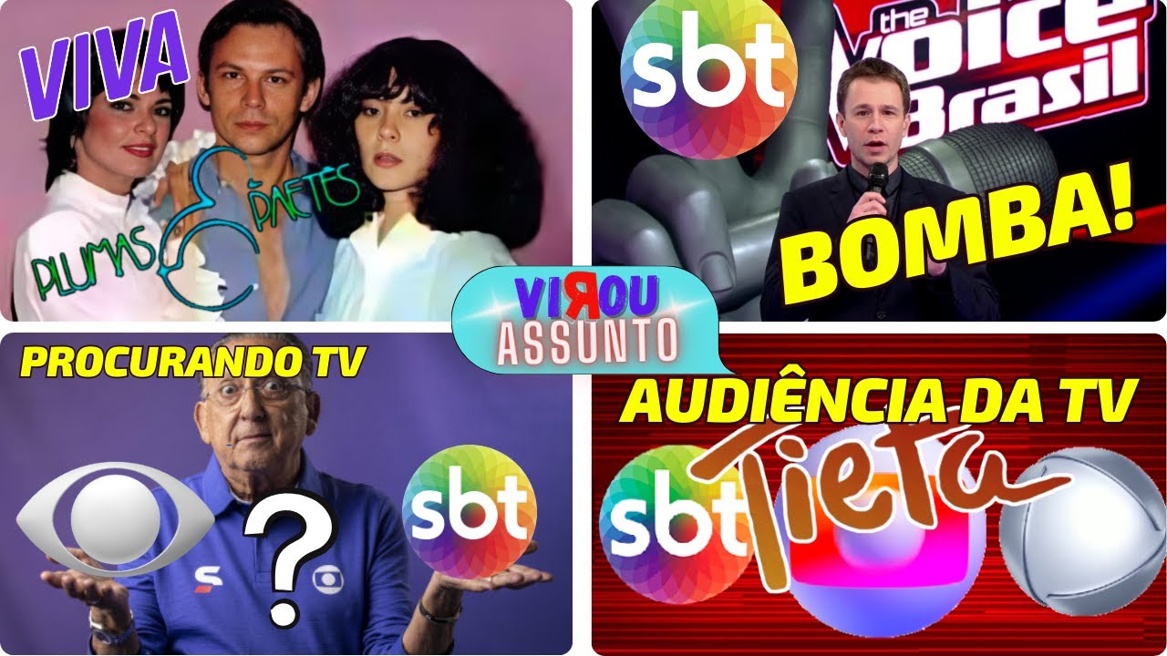 Plumas & Paetês no VIVA I The Voice com Leifert no Sbt I Tieta volta ...