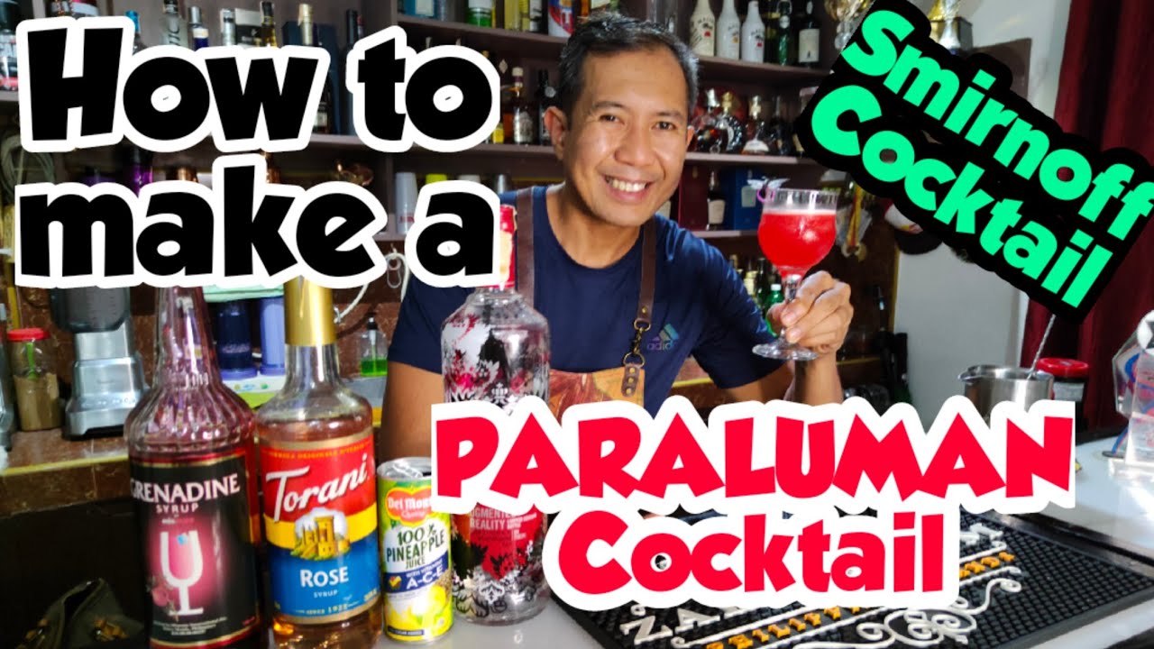How to make a PARALUMAN | PARALUMAN Cocktail | Alak Tutorials ...