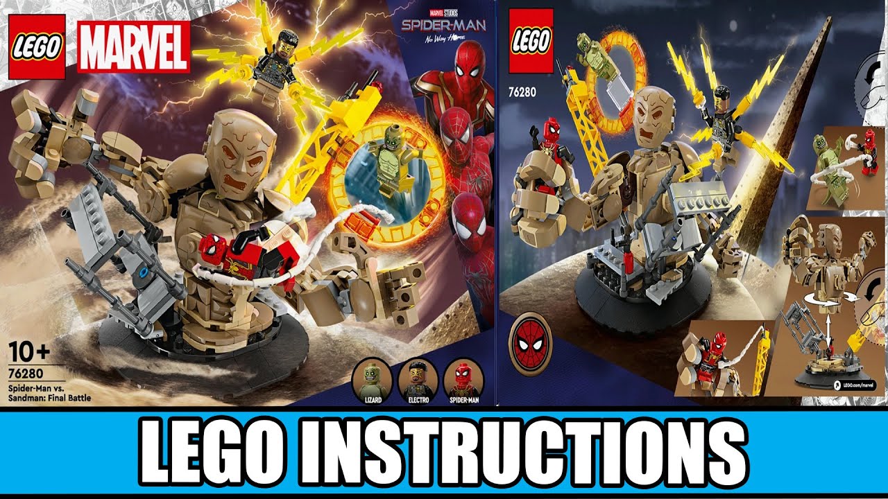 LEGO Instructions - Marvel Super Heroes - 76280 - Spider-Man vs ...