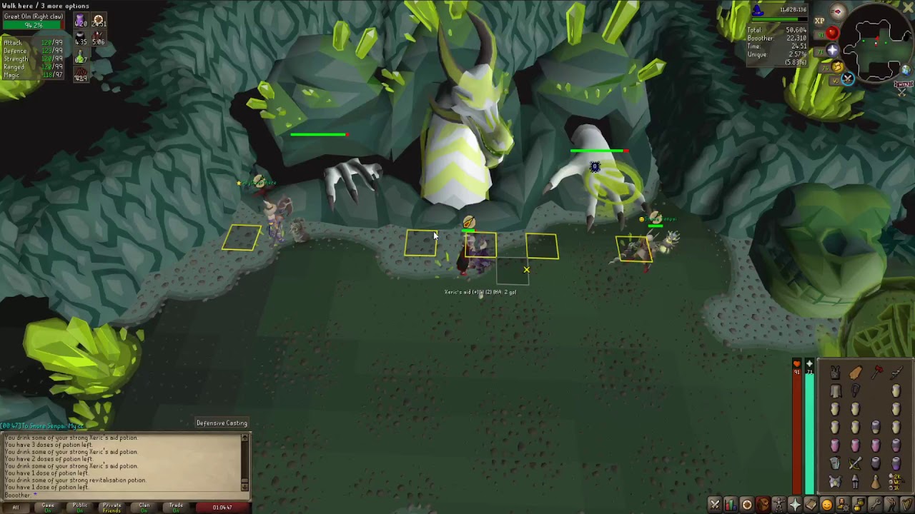 [OSRS] Chambers of Xeric Olm Trio; Running Head - Arcane Prayer Drop ...