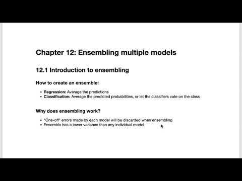 Introduction to model ensembling - YouTube