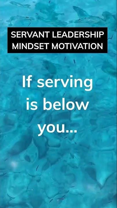 Who do you serve?💪🔥🫲Motivational shorts/Mindset mastery!#servantleadership #motivation #mindset ...