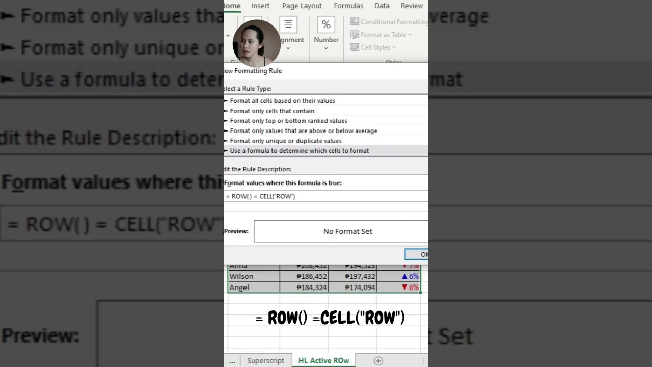 How To Automatically Highlight Active Row excel exceltips How To Automatically Highlight Active Row excel exceltips