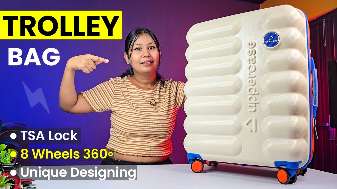 🔴 Best Trolley Bag with TSA lock | Uppercase Astro Check-In Trolley Bag ...