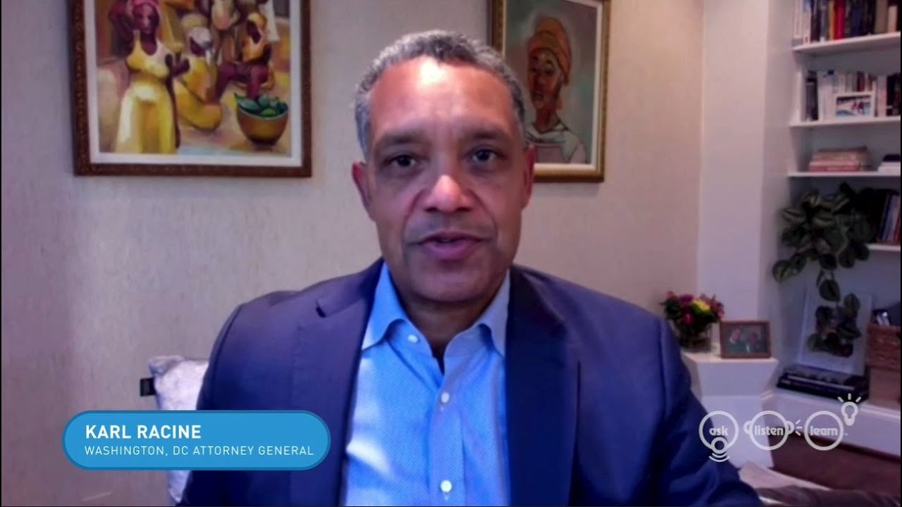 Washington D.C. Attorney General Karl Racine - YouTube