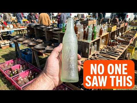 I STOLE THIS BOTTLE / MAKING MONEY SHOPPING AT THE FLEA MARKET TREASURE HUNTING IN JACKSONVILLE FL