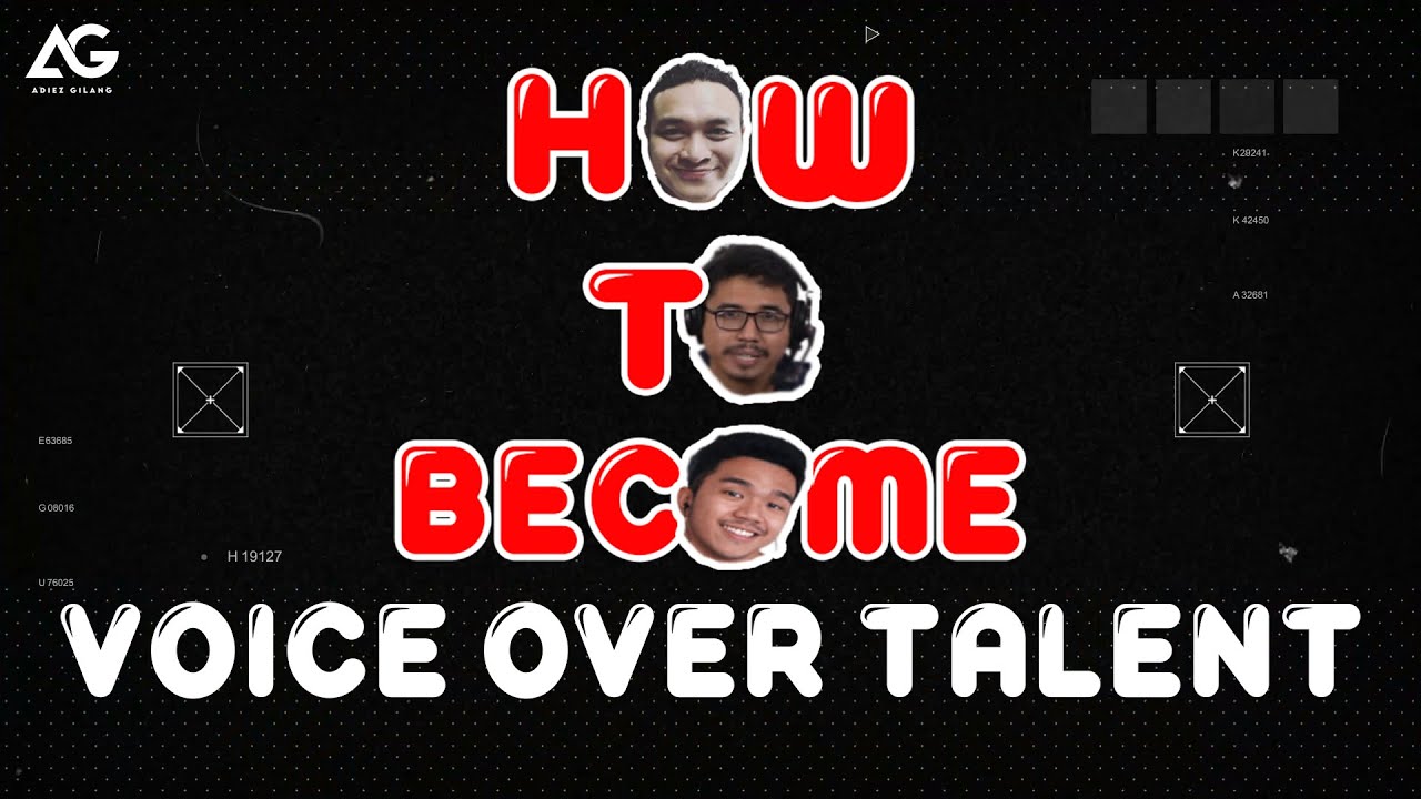 HOW TO BECOME: VOICE OVER TALENT - YouTube