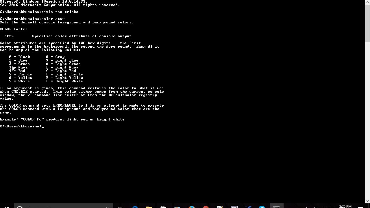 CMD Tricks To Impress Your Friends - YouTube