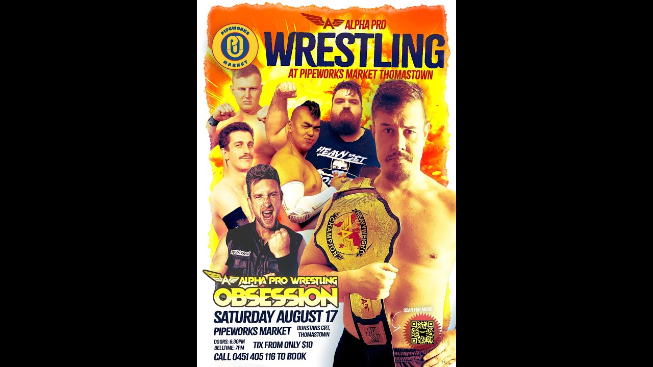 OBSESSION - Alpha Heavyweight Champion, Slade Mercer vs Jayson Krash ...