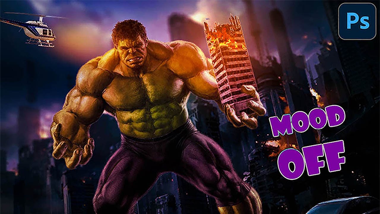 Hulk Concept Artwork Photo Editing In photoshop cc | Step by Step ...