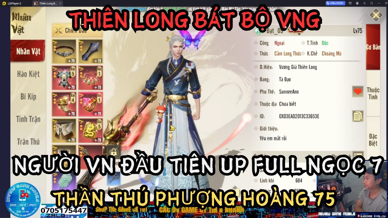 THIÊN LONG BÁT BỘ VNG : NGƯỜI VN ĐẦU TIÊN UP FULL NGỌC 7 - SIÊU BOSS ...