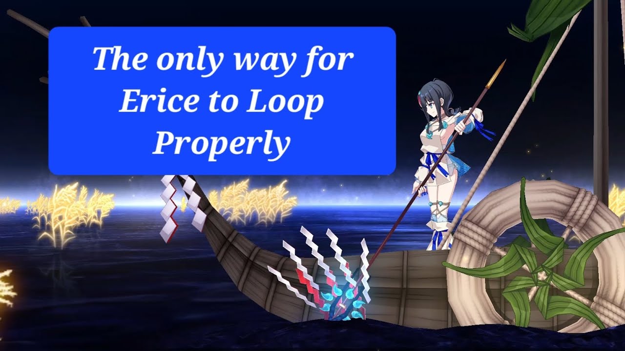 FGO NA - 6 enemies = Erice can finally loop something for an Event ...