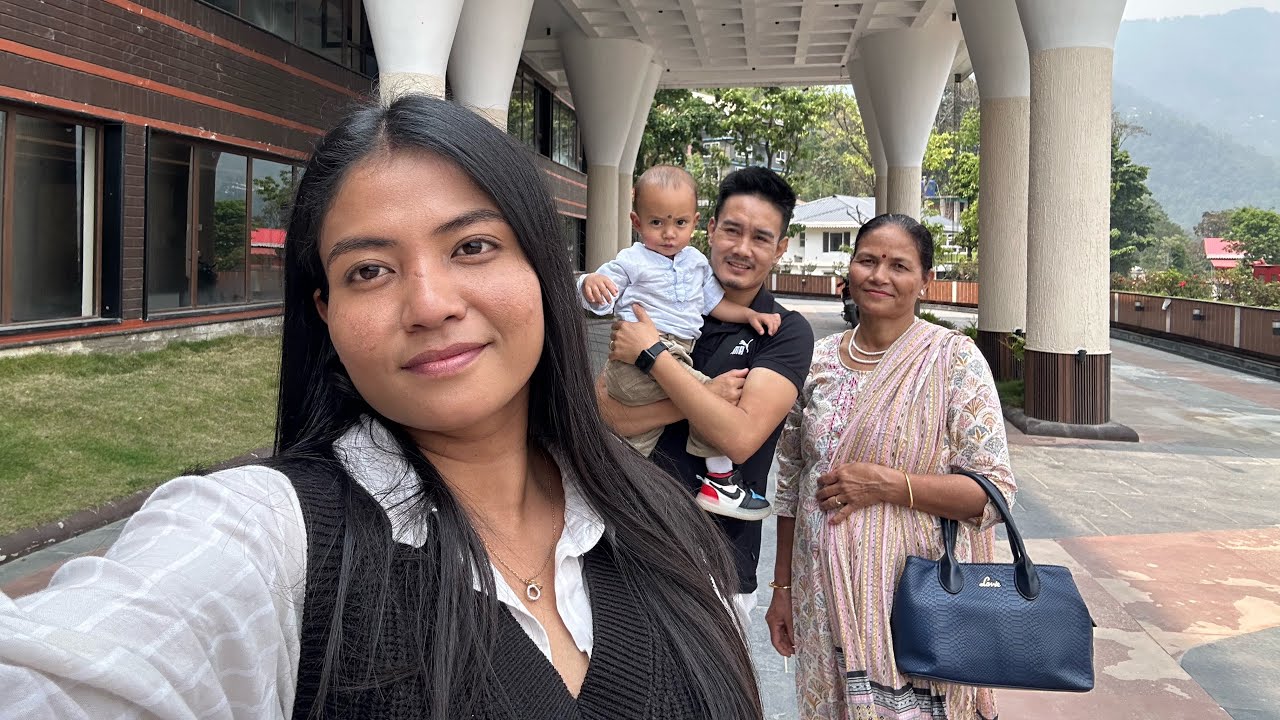Family day visiting Rai gumpa and luing garden 🥰 - YouTube