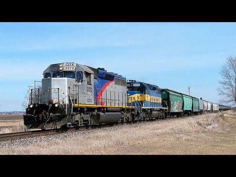 CITX 3072 West at New Lebanon, Illinois on 3-16-2011 - YouTube